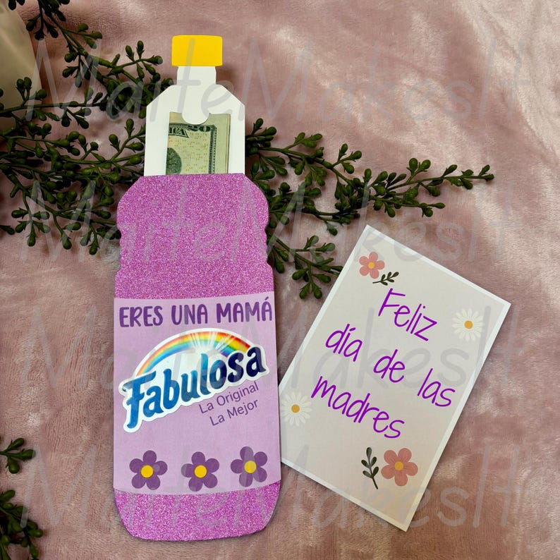 Fabulosa Gift Card Holder | Gift for Mom | Tarjeta De Dinero |regalo ...