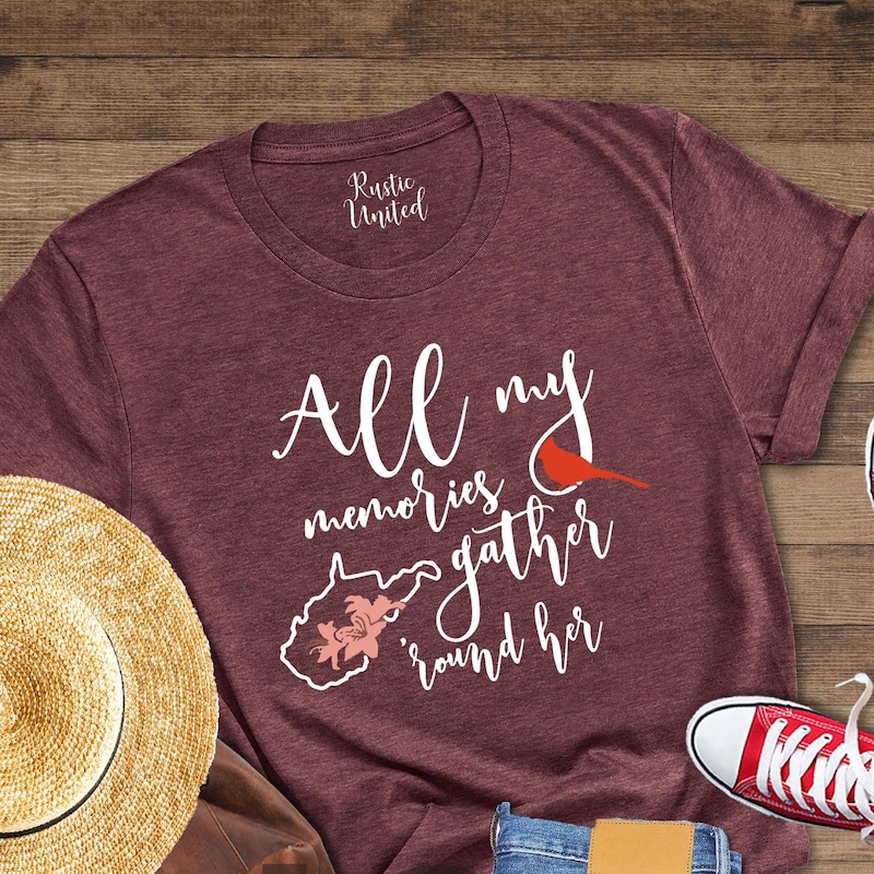 Virginia State Girl Tshirt - Etsy