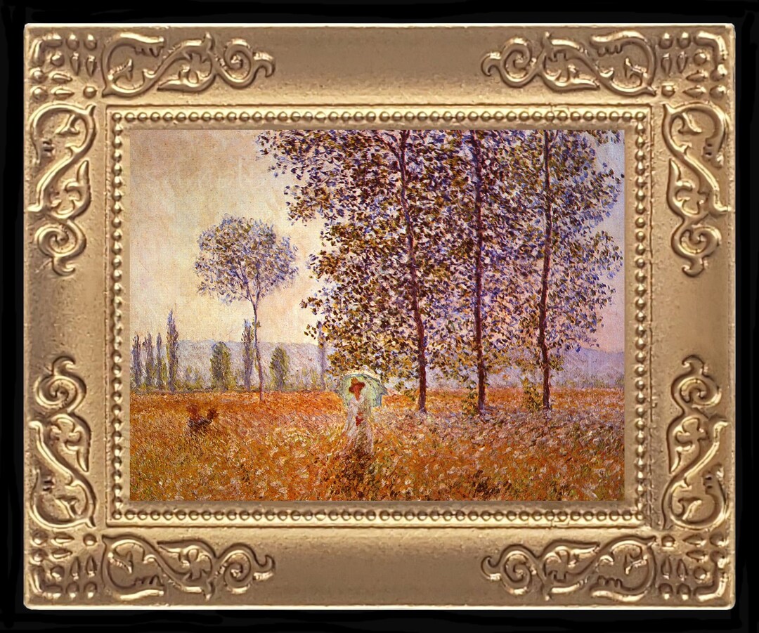 Monet Miniature Dollhouse Art Picture 8008 - Etsy