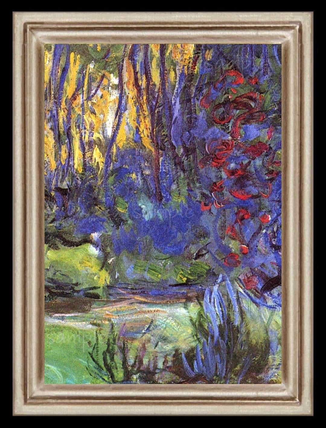 Monet Miniature Dollhouse Art Picture 8673 - Etsy