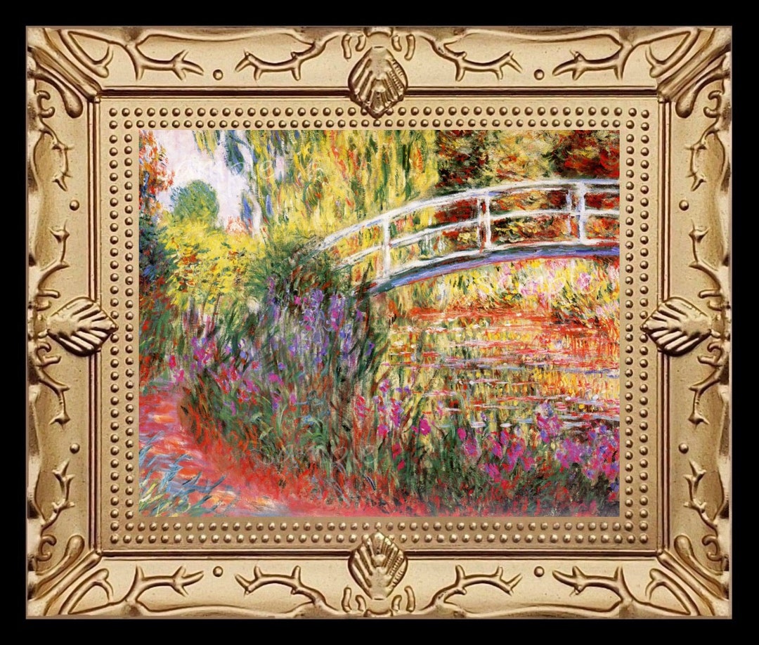 Monet Miniature Dollhouse Art Picture 8012 - Etsy