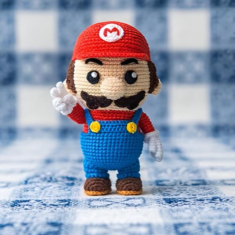 Crochet Super Mario - Etsy