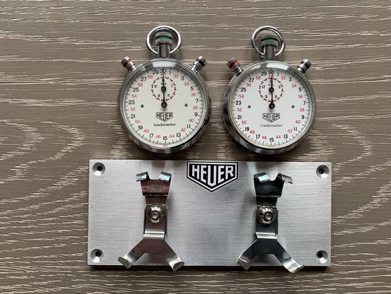 Vintage Heuer Trackmaster Stopwatch Rally Timer - Gem