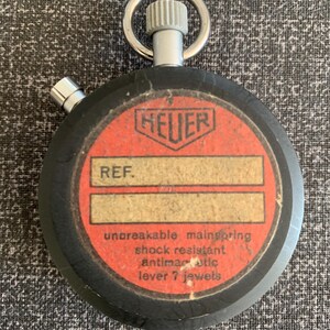 Vintage Heuer Stopwatch Rally Timer - Etsy