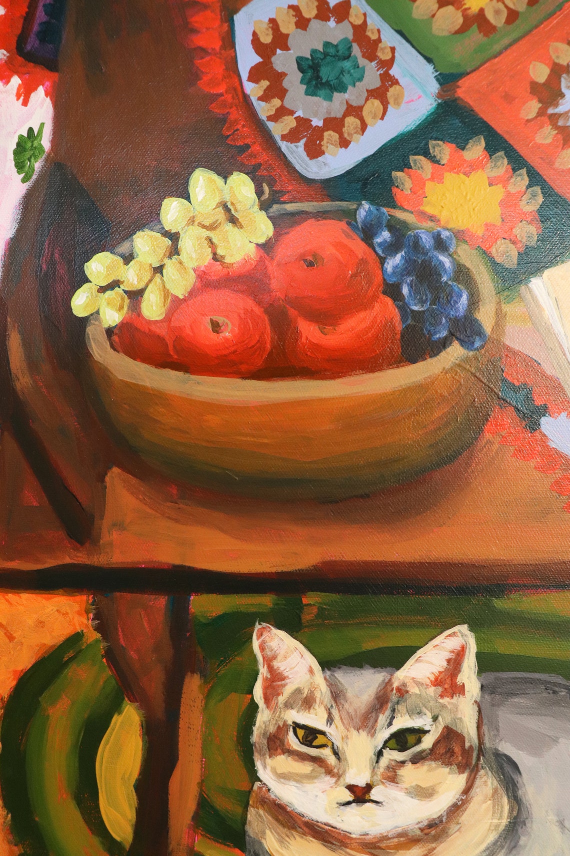 Original Painting Cozy Room Still Life - Etsy