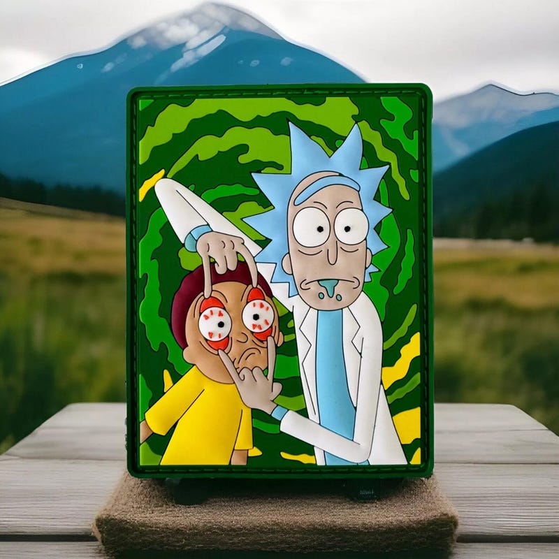 Patches Rick and Morty - Etsy
