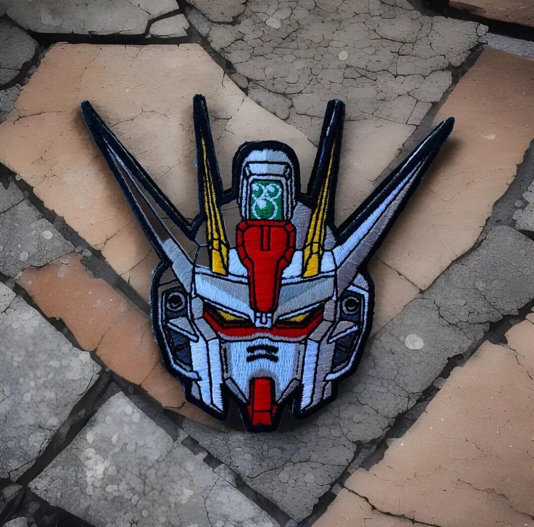 Japan Gundam Head 01 Embroidered Hook/loop Morale Patch - Etsy