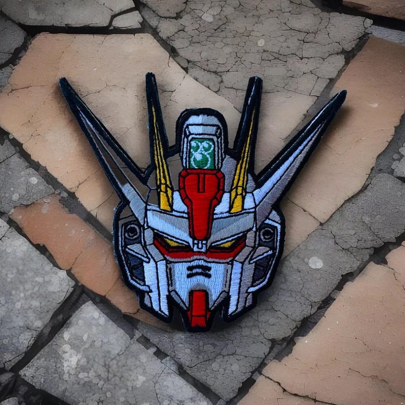 Gundam Embroidered Patches - Etsy