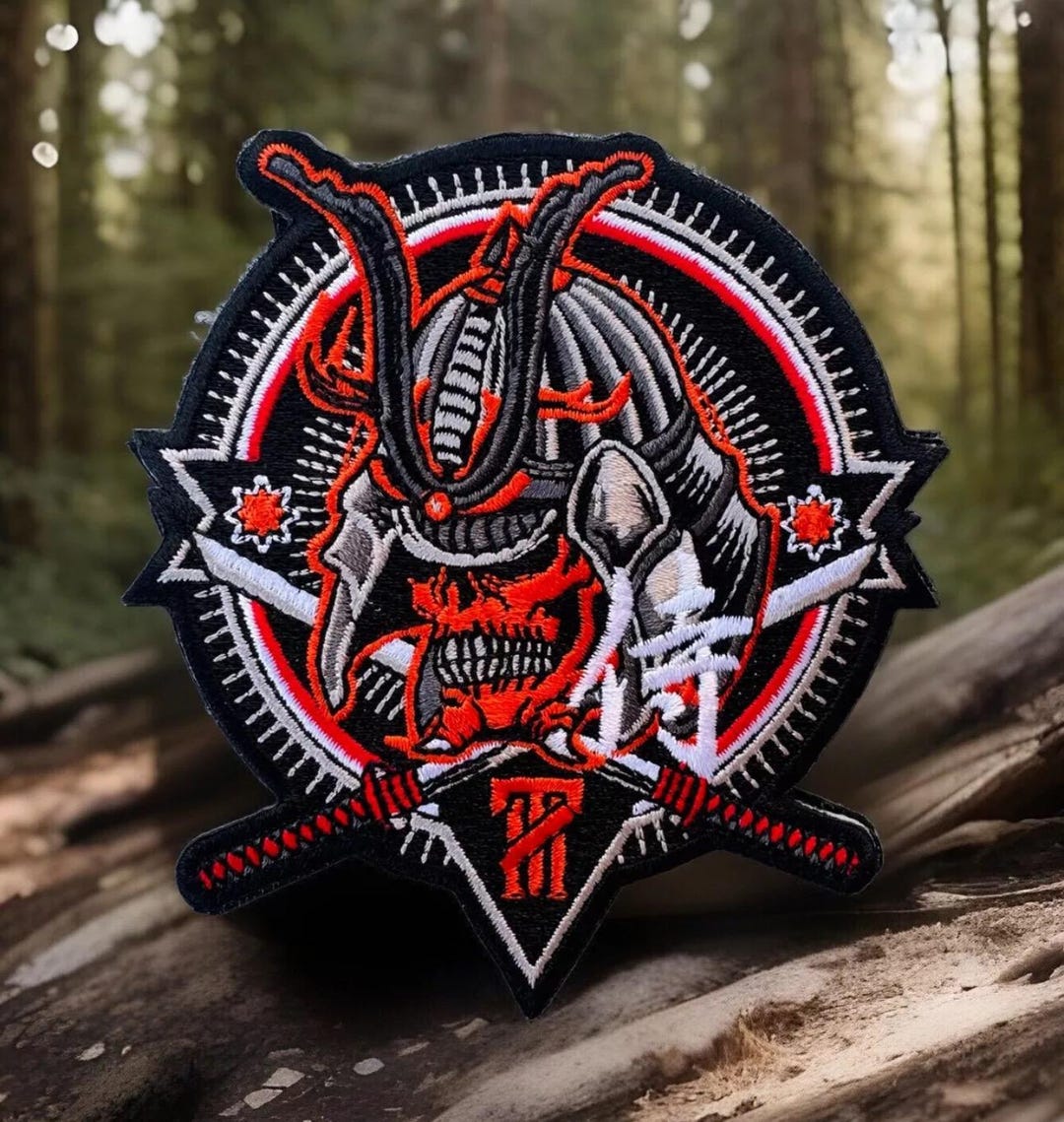 Japanese Samurai Japan Travel Souvenir Embroidered Hook/loop Morale Patch - Etsy
