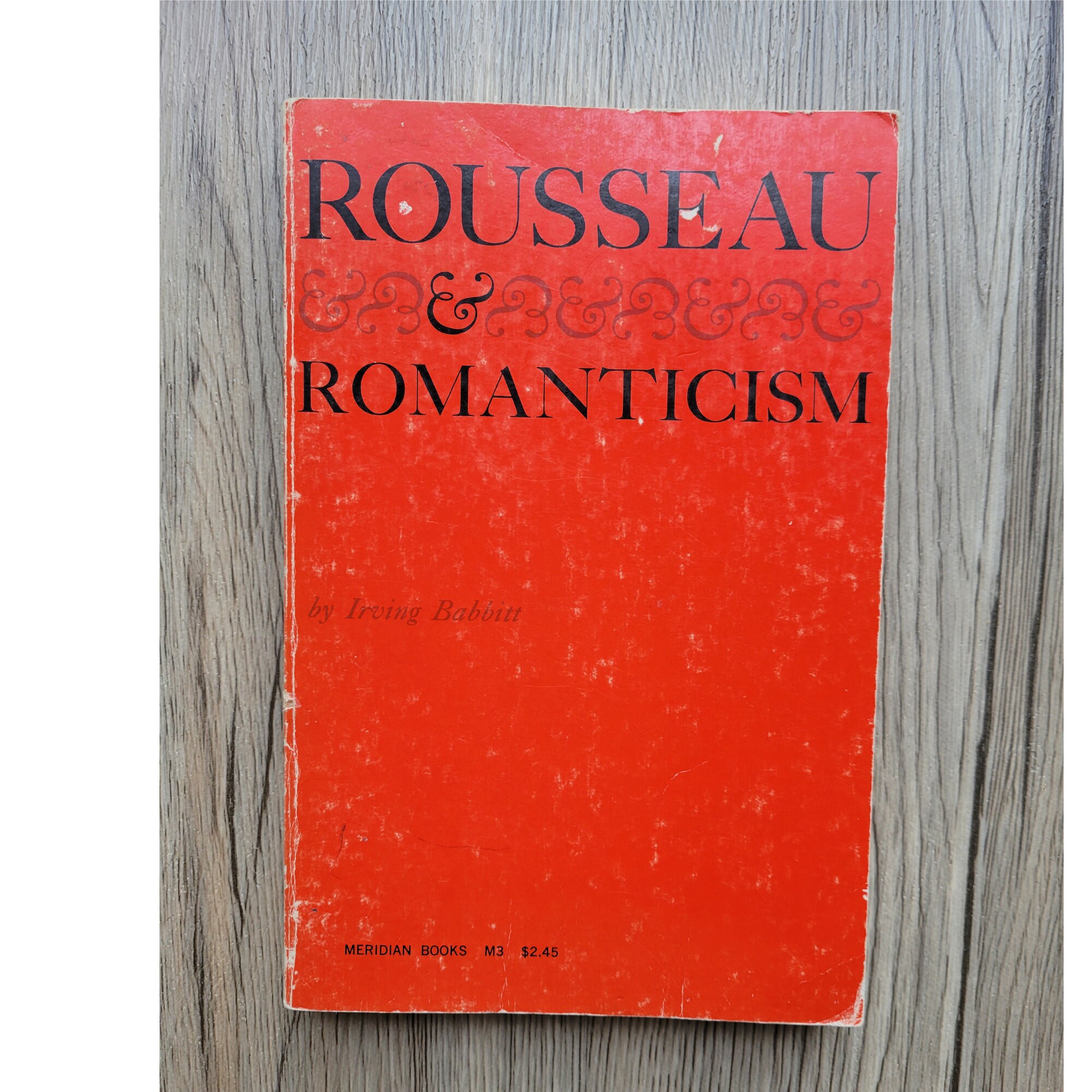 ROUSSEAU and ROMANTICISM Literary History 1968 - Etsy UK