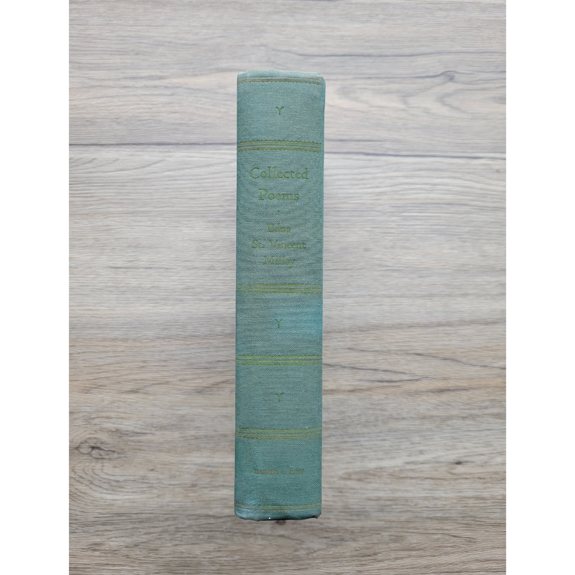 Edna St Vincent Millay, Collected Poems, Turquoise Book - Etsy
