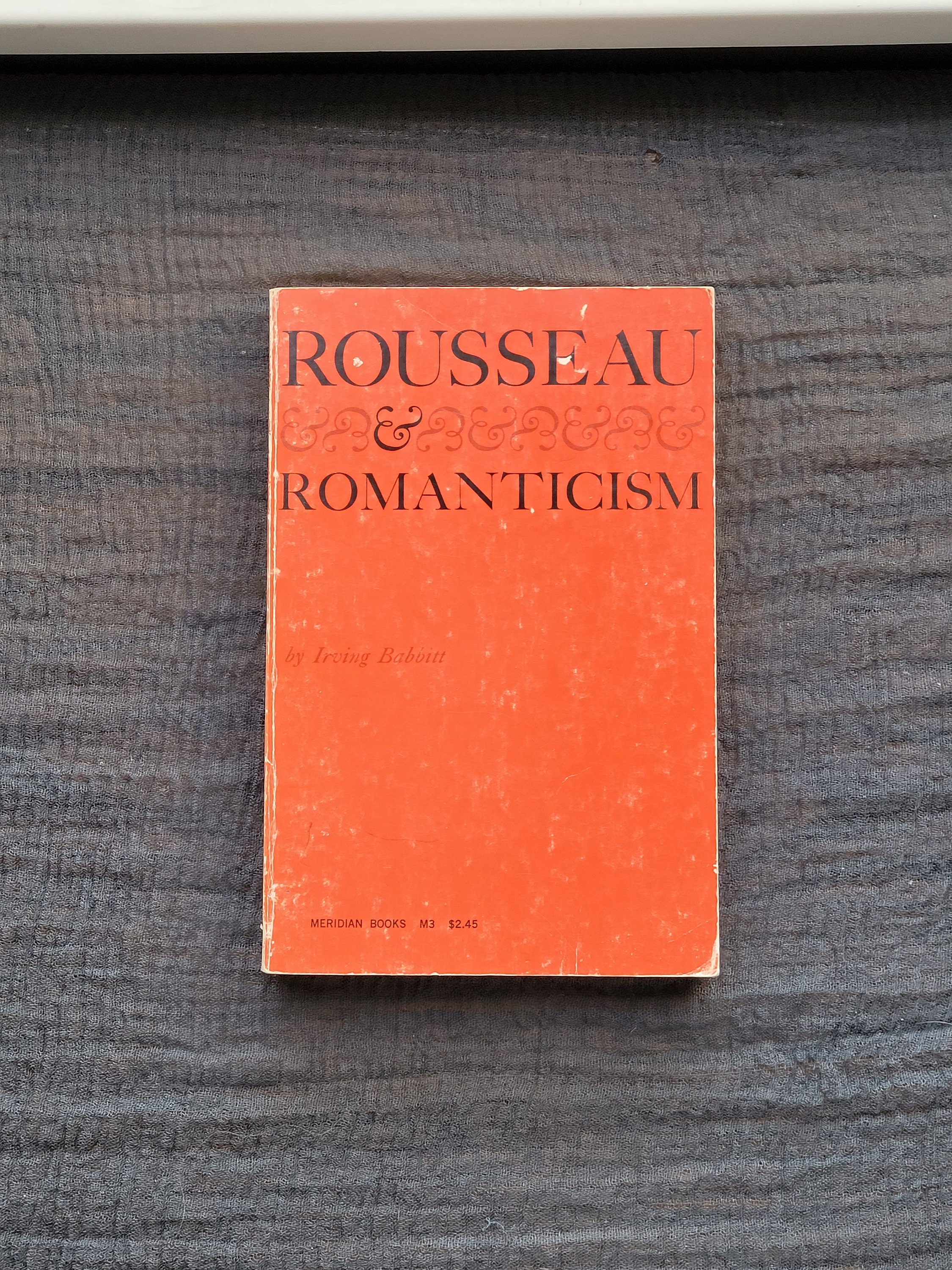 ROUSSEAU and ROMANTICISM Literary History 1968 - Etsy UK