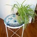 Sea World Mosaic Side Table 17" Round Indoor Outdoor Wall Art RARE! - Etsy