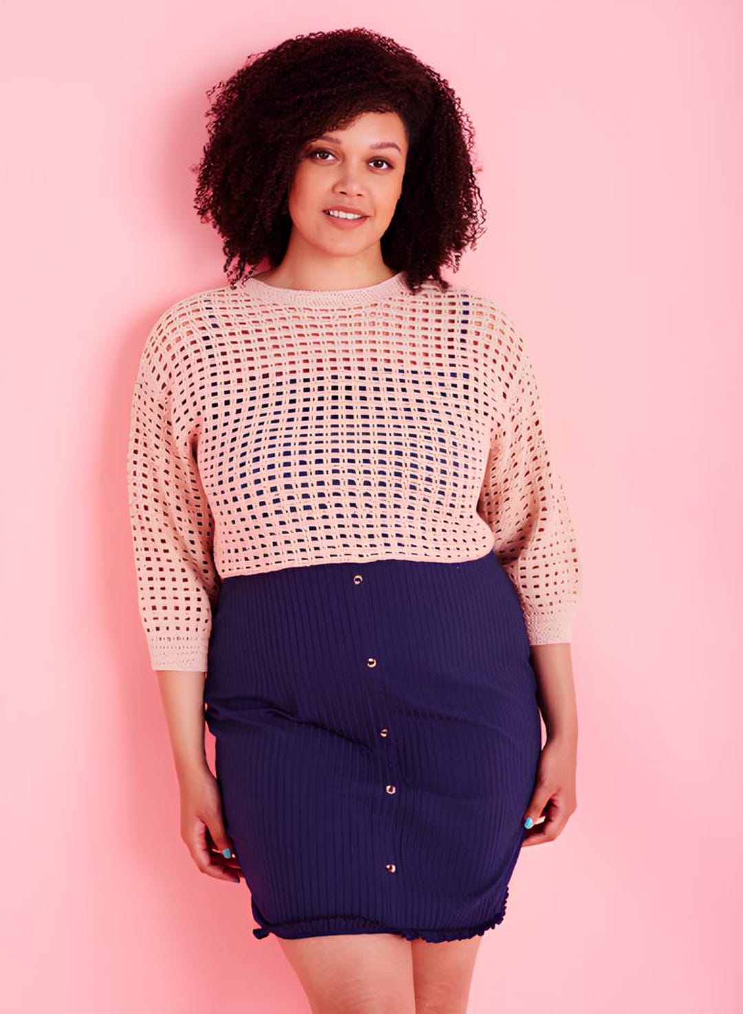 Crochet Net Sweater Pattern PDF, Crochet Jumper, Crochet Sweater ...