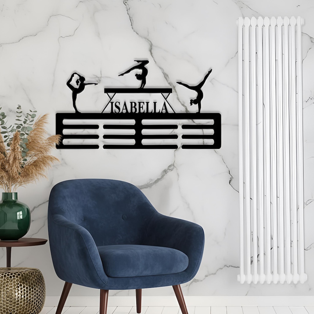 Custom Gymnastic Medal Holder, Gymnastics Medal Display, Gymnast Award ...