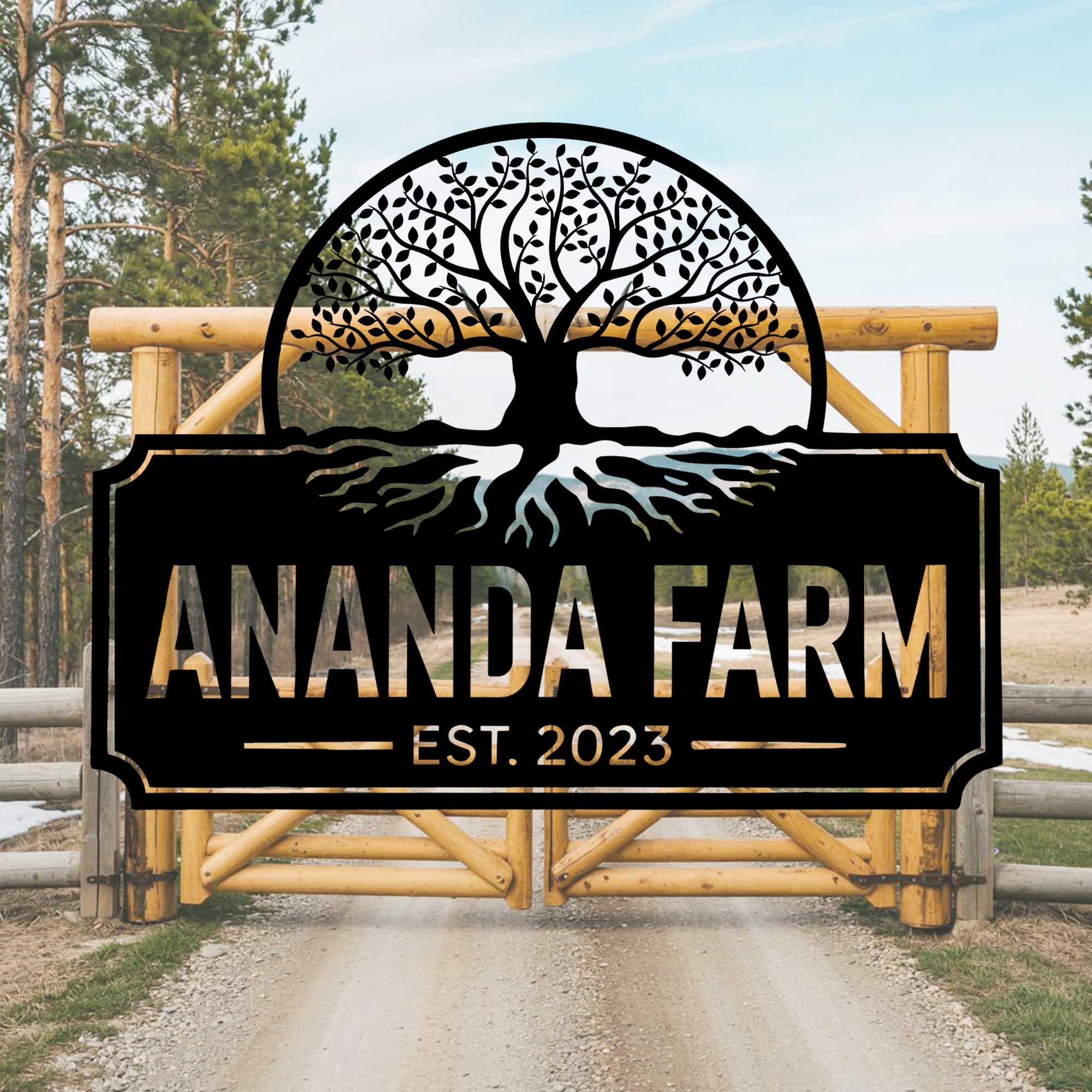 Custom Farm Signs, Ranch Signs, Personalized Ranch Signs, Outdoor ...