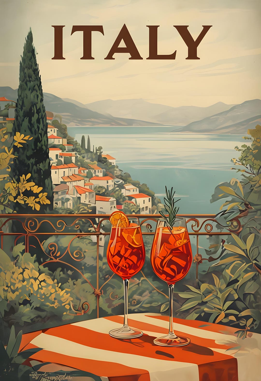 Italy Poster - Etsy
