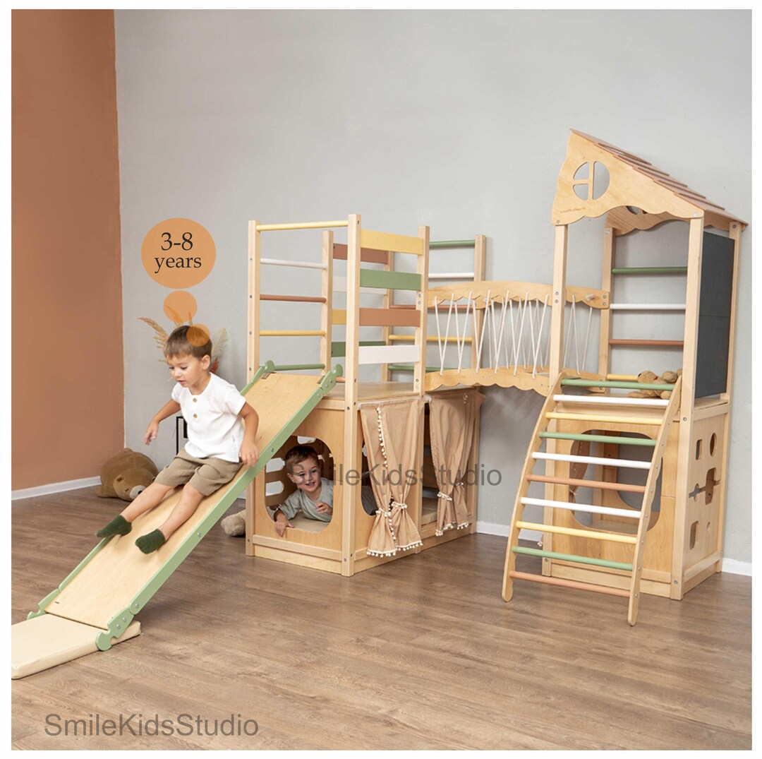 Monkey Bar, Playground Kids, Toddler Gym Indoor, Montessori Kids, Kids ...
