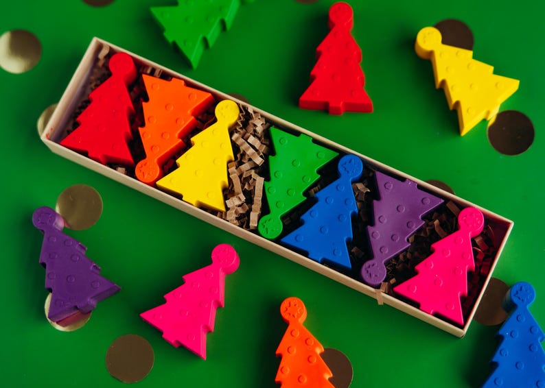 Rainbow Tree Crayons: Kids Stocking Stuffers and Christmas Gifts ...