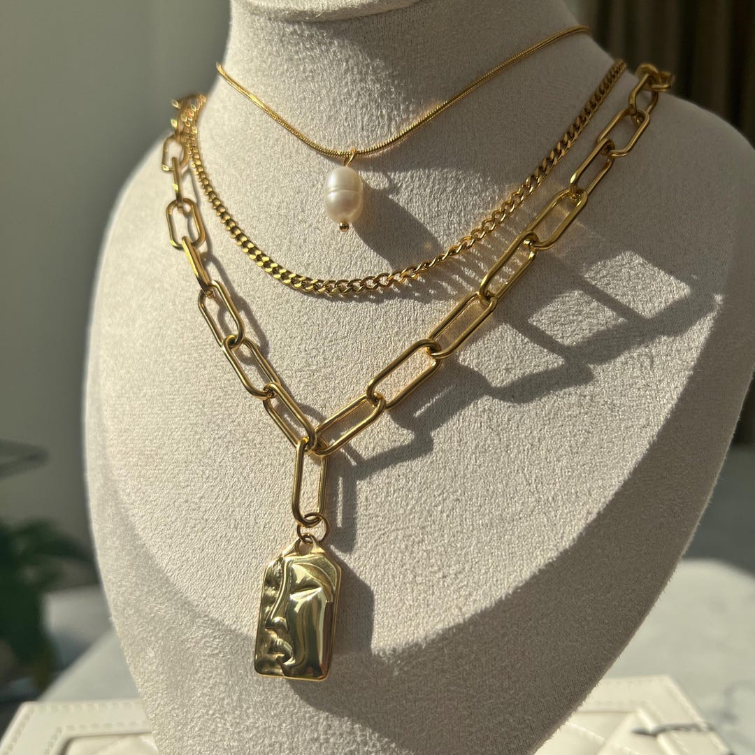 Double Mona Lisa - Necklace - Etsy