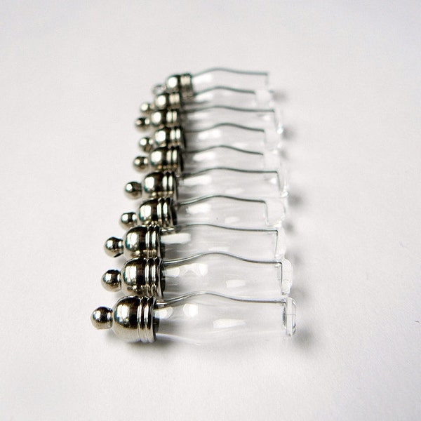 Tiny Glass Vials - Etsy