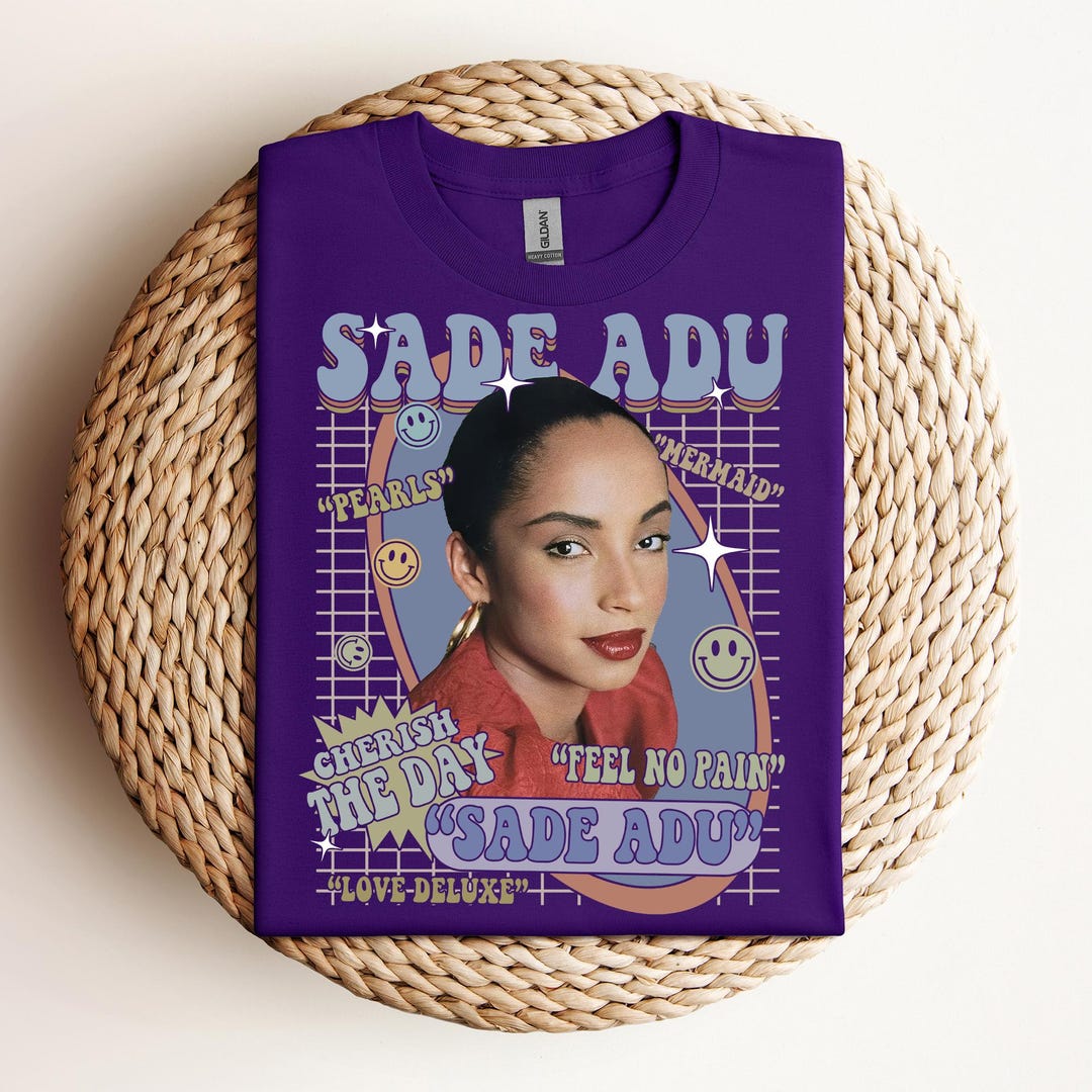 Sade T-shirt, Sade Adu, Legend, Singer, Sade Tee - Etsy