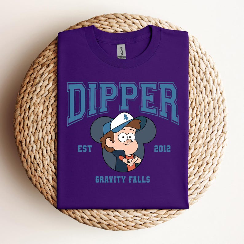 Disney Gravity Falls Dipper Comfort Colors T-shirt, WDW Disneyland ...