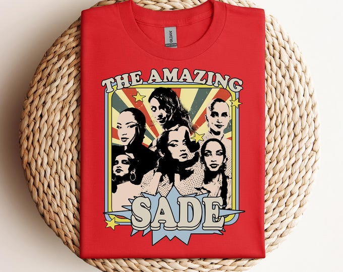 Sade Adu Shirt, Sade Adu World Tour Tshirt, Sade T Shirt ,sade Adu ...