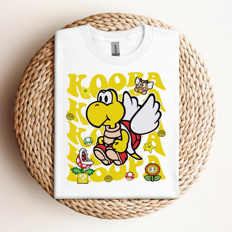 Koopa Super Mario Shirt, Mario Koopa Shirt, Mario and Koopa Shirt ...