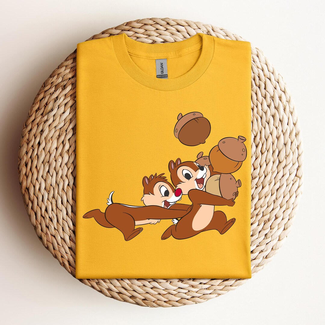 Disney Chip N Dale Chipmunks Acorn Run Shirt, Retro Chip N Dale T-shirt ...