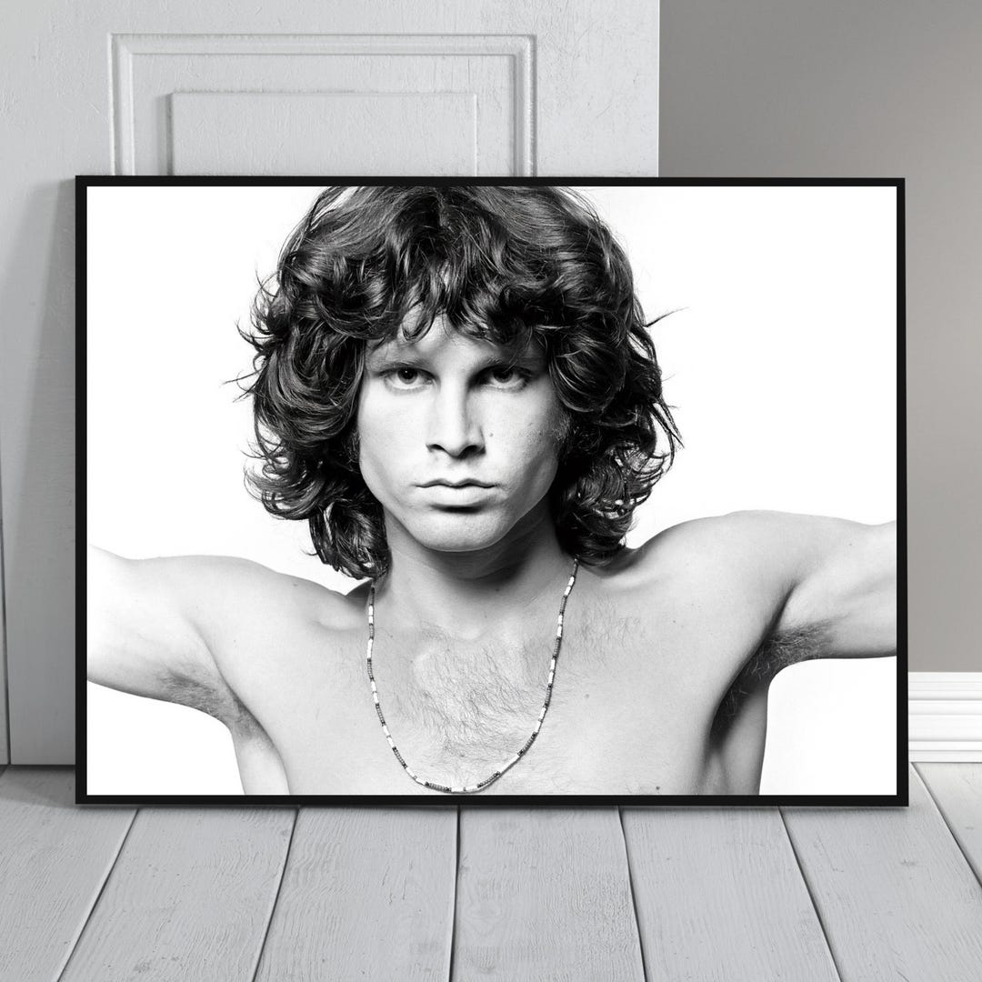 Jim Morrison Portrait Print: the Doors Photograph (digital Download) - Etsy
