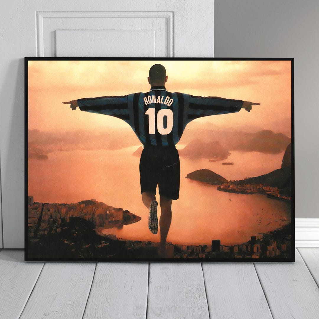 Ronaldo Poster: Inter Milan Print, Christ the Redeemer (digital ...