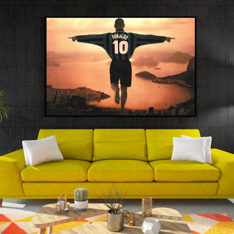 Ronaldo Poster: Inter Milan Print, Christ the Redeemer (digital ...