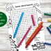 Printable Christmas Game Santa Claus Word Search Puzzle Coloring Page ...