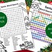 Printable Christmas Game Santa Claus Word Search Puzzle Coloring Page ...