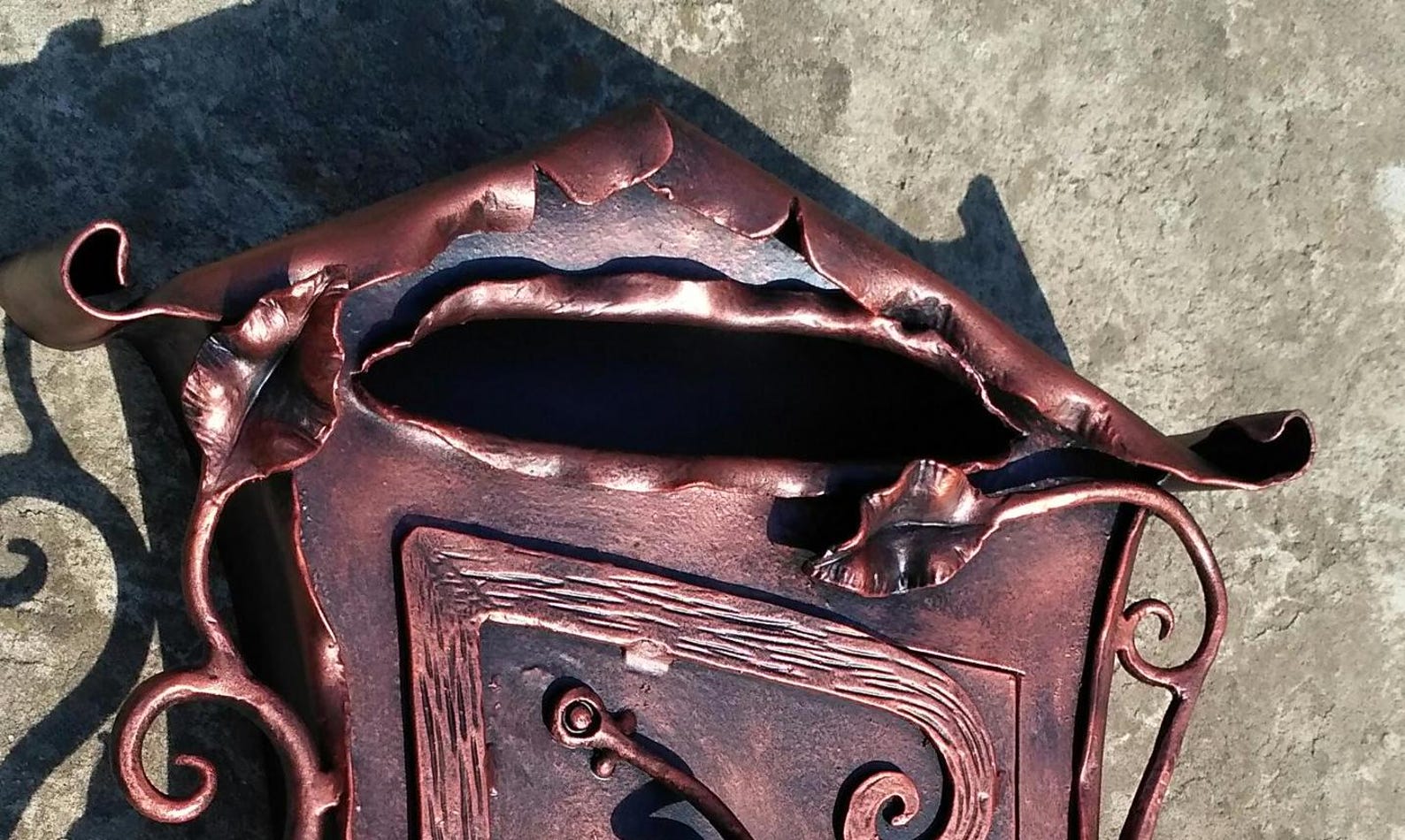 Forged Mailbox, Fairy Tale Mailbox Metal Mailbox,handmade ...