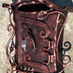 Forged Mailbox, Fairy Tale Mailbox Metal Mailbox,handmade ...