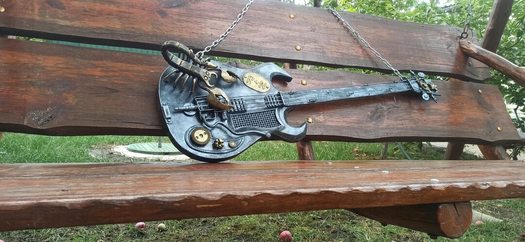 Gibson Guitar, Forged Scorpion, Handmade Guitar, Custom Guitar, Unique ...