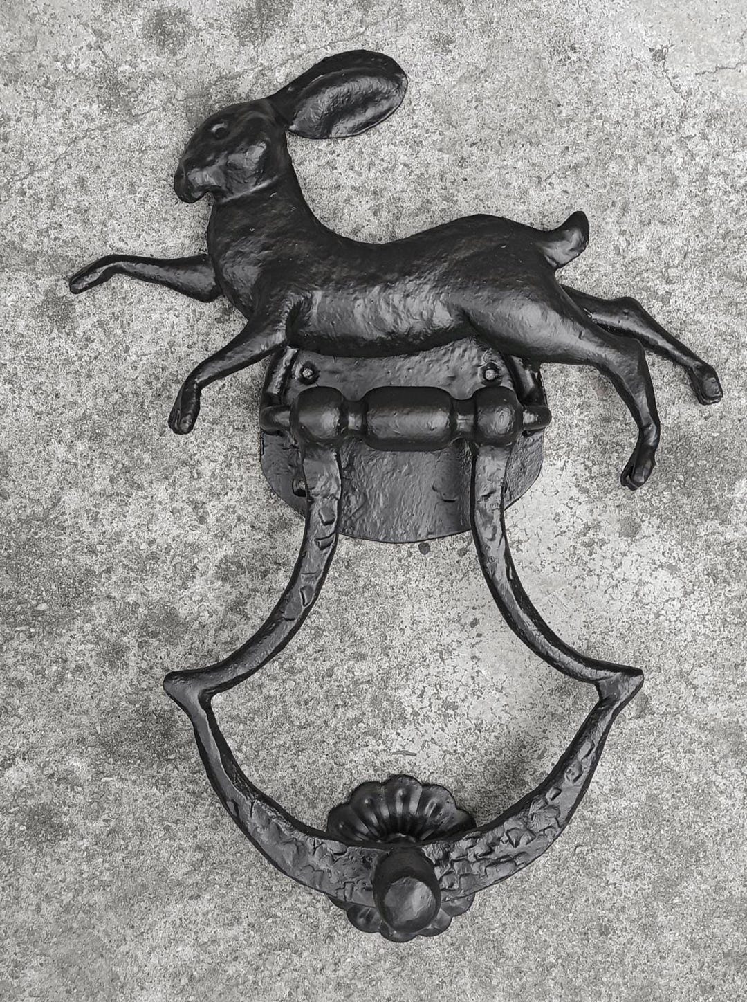 Exclusive "leaping Hare" Door Knocker - Etsy