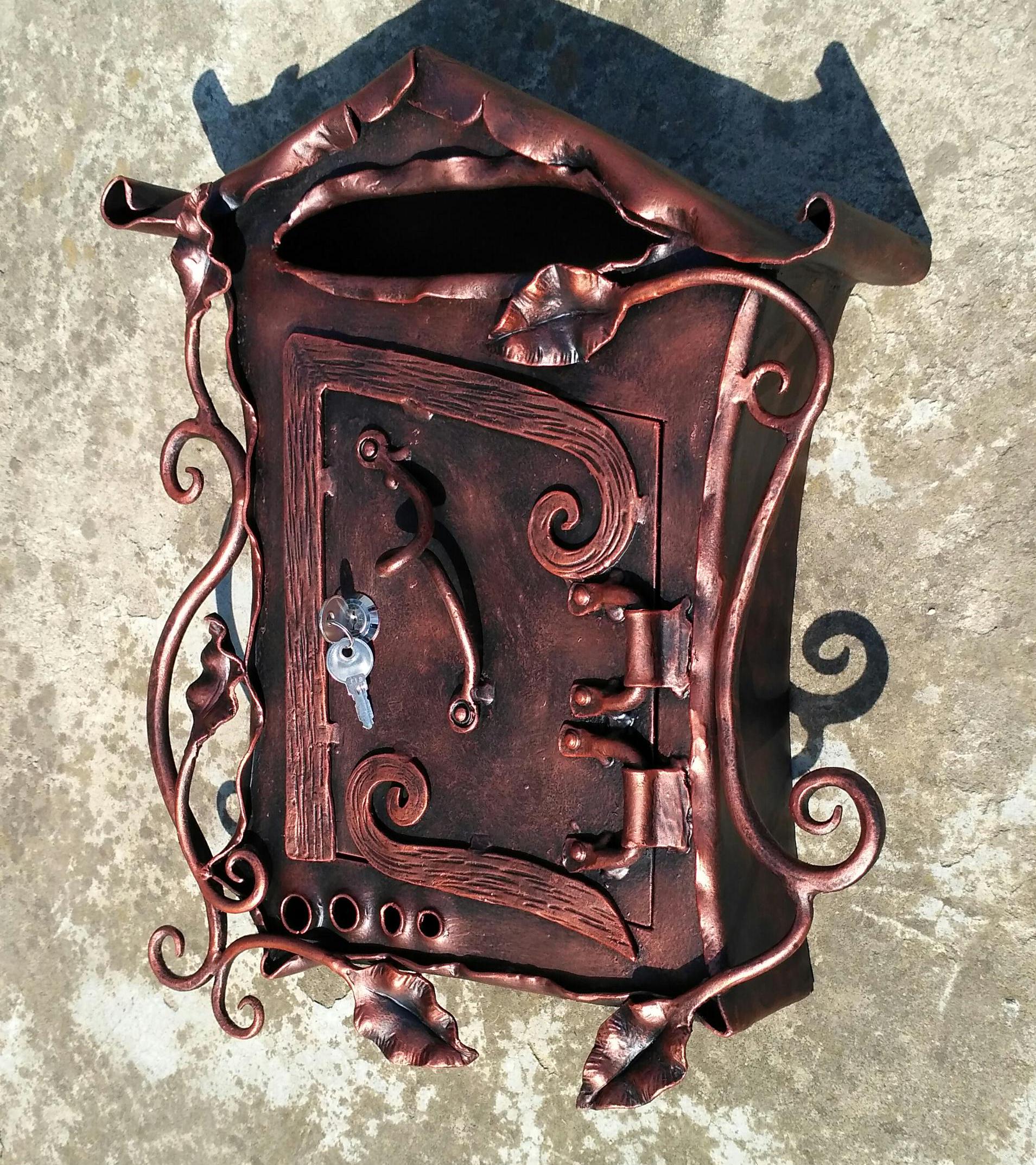 Forged Mailbox, Fairy Tale Mailbox Metal Mailbox,handmade ...