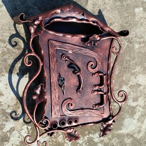 Forged Mailbox, Fairy Tale Mailbox Metal Mailbox,handmade ...