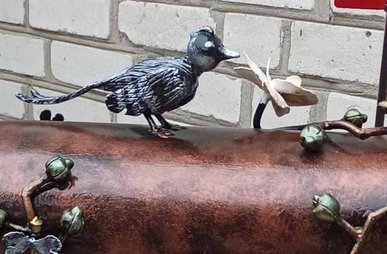 Forged Mailbox, Beehive Mailbox, Orchid Mailbox, Metal Mailbox, Black ...