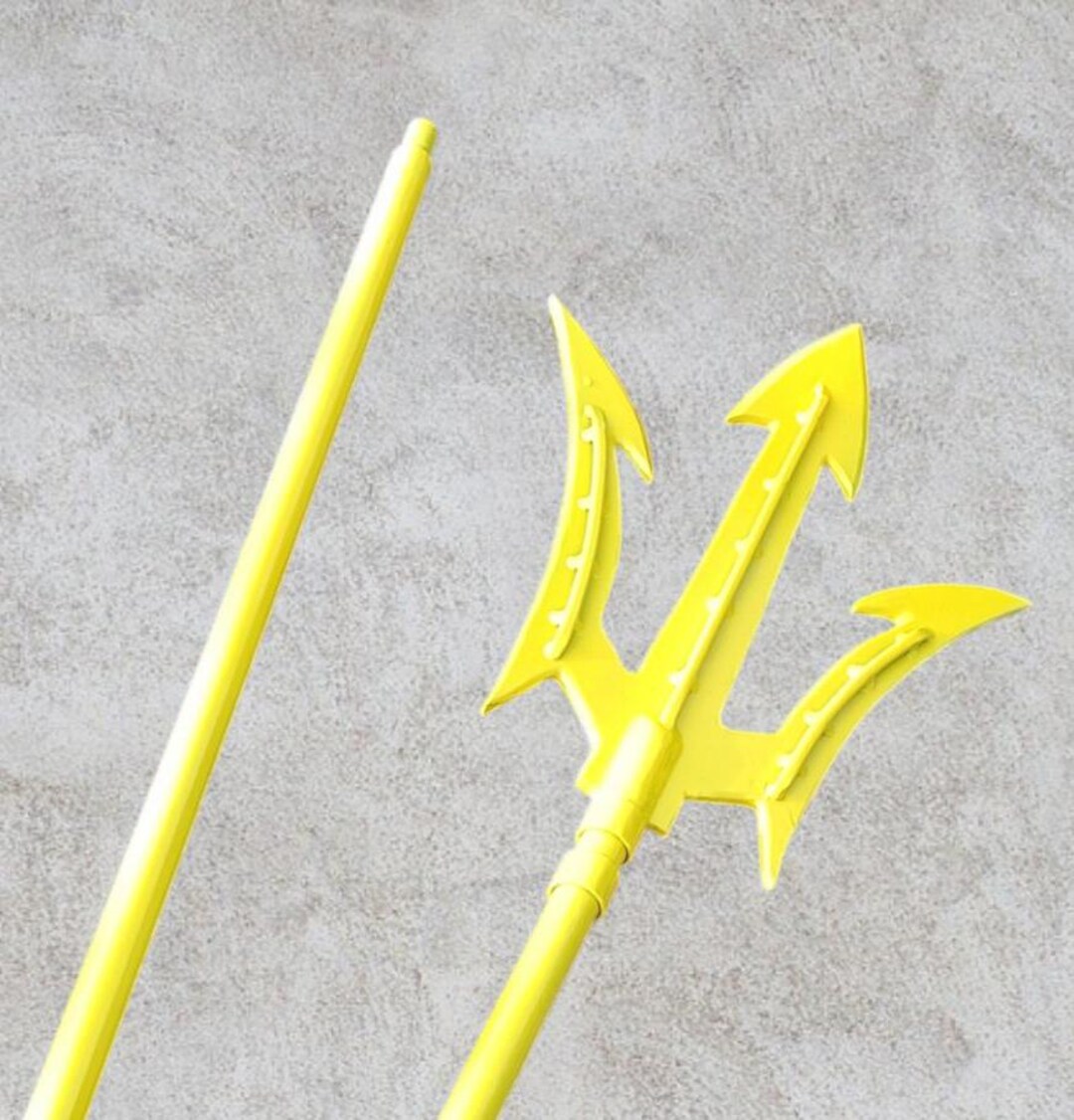 Forged Decorative Trident: Neptune's Might, Coastal Decor (168cm) - Etsy