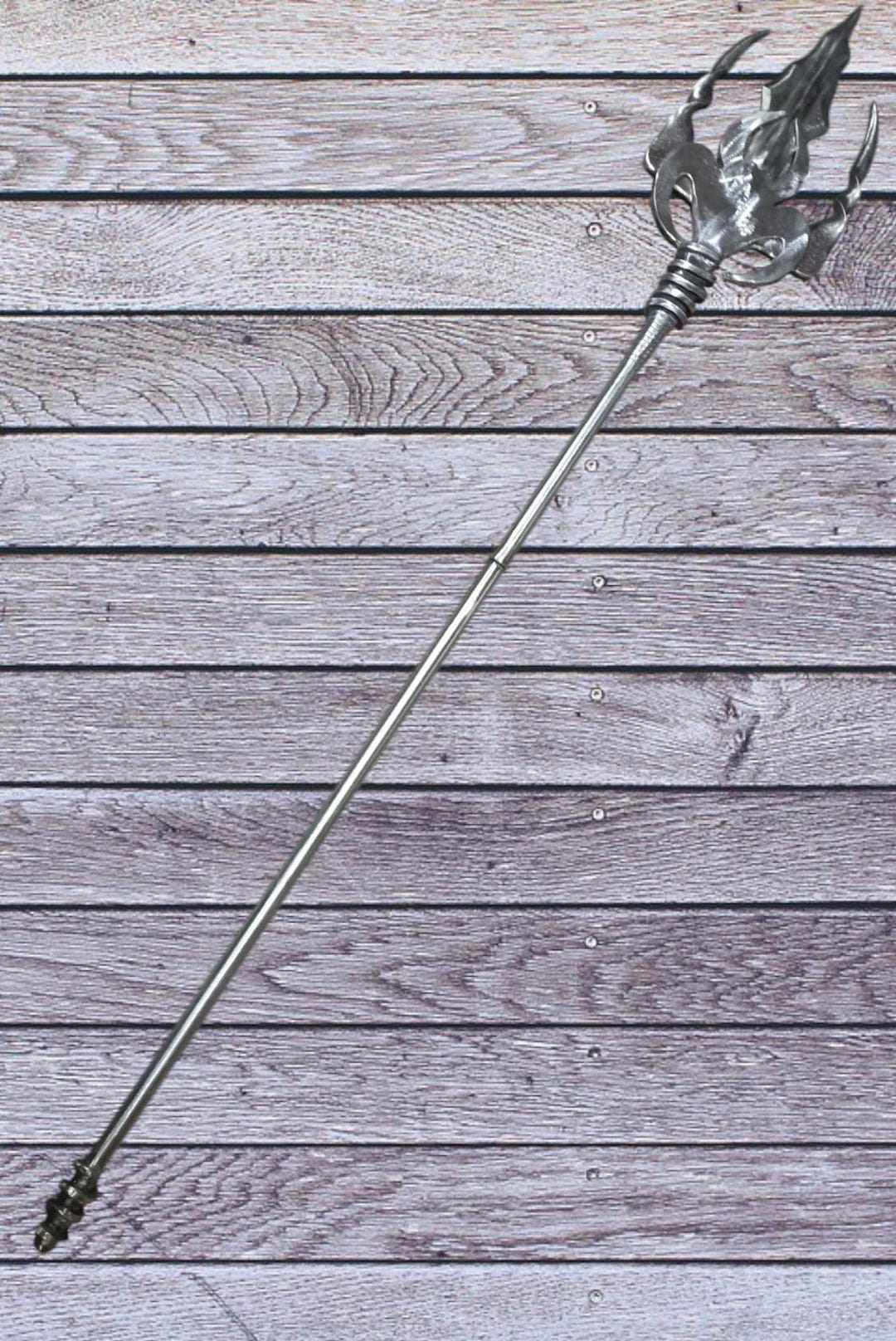 Handmade Steel Trident: Fantasy Cosplay Prop, Coastal Home Decor - Etsy