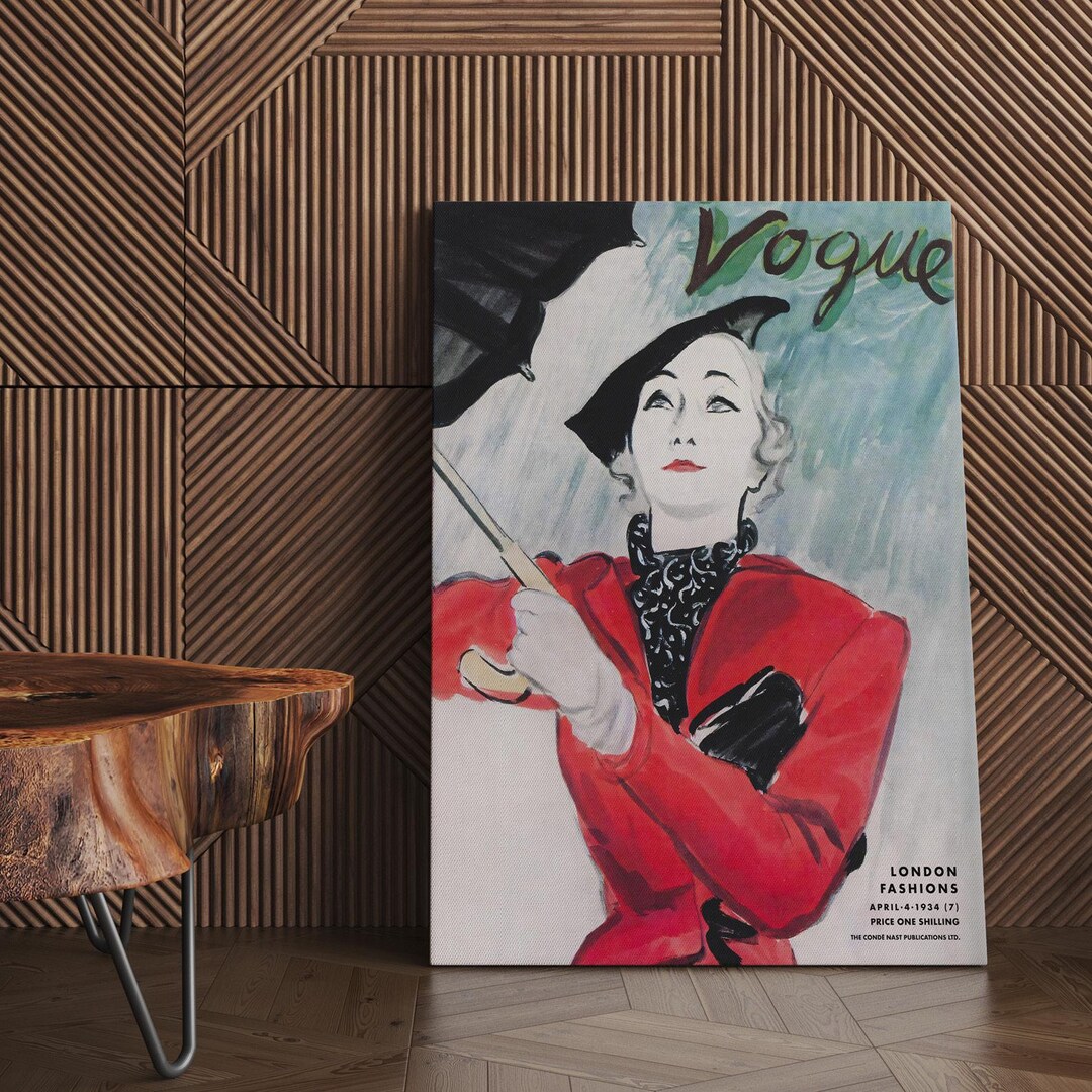 Vogue Magazine Printable Wall Art, Featuring Schiaparelli (couture ...