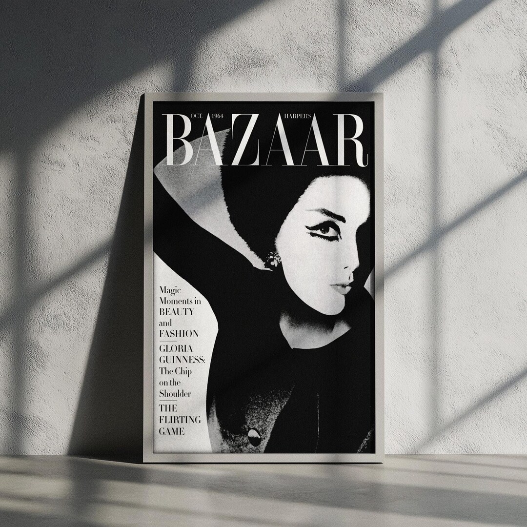 Harper’s Bazaar Magazine, October 1964 Cover, Harper’s Bazaar Cover ...