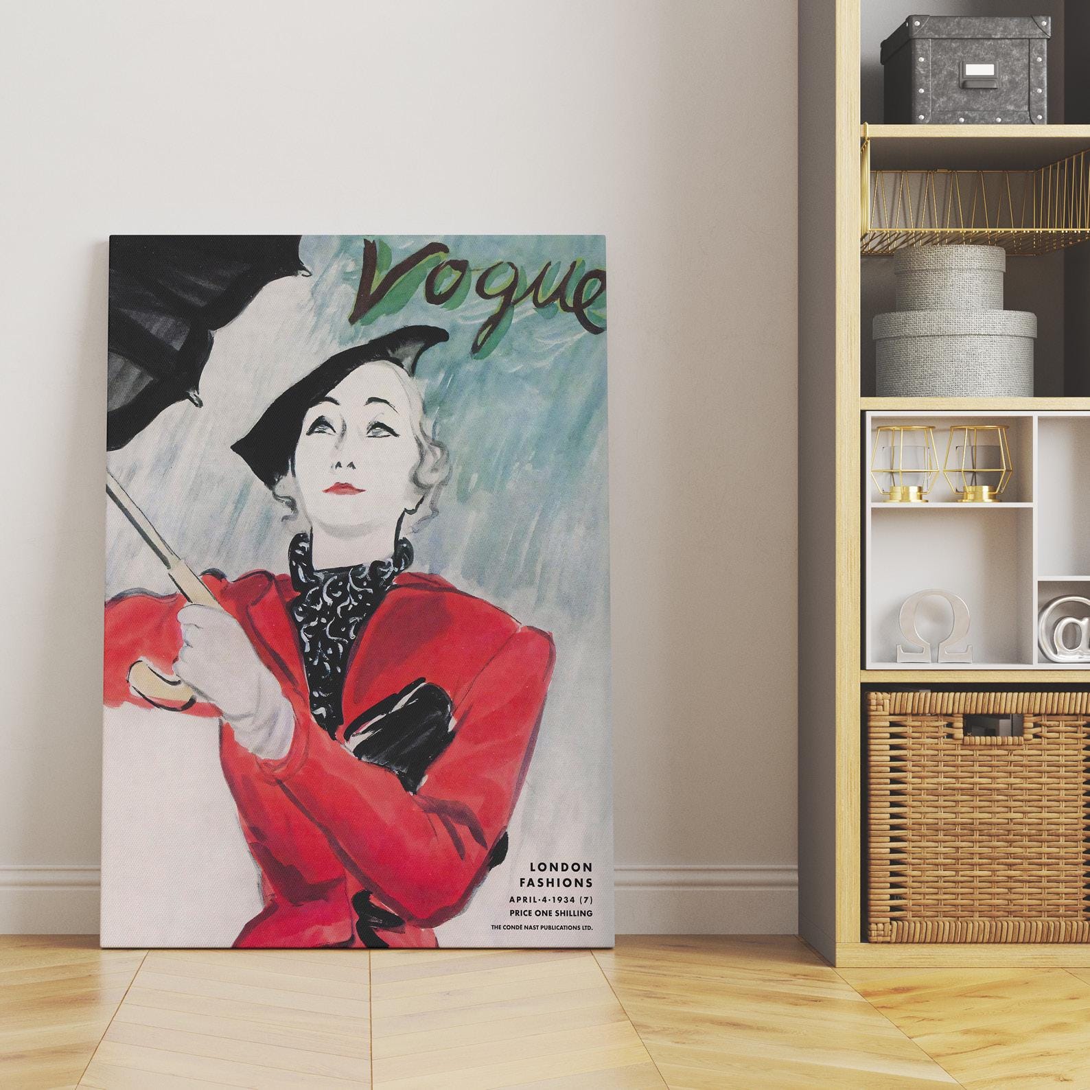 Vogue Magazine Printable Wall Art, Featuring Schiaparelli (couture ...
