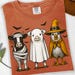 Spooky Farm Animals Halloween PNG: Ghost Pig, Witch Chicken, Mummy Cow ...