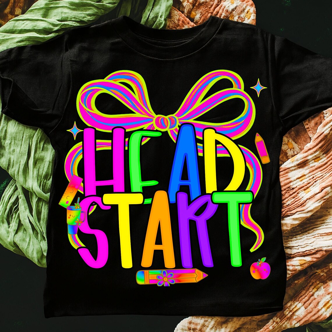 Head Start Teacher PNG Design, Back to School Sublimation Graphic ...