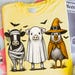 Spooky Farm Animals Halloween PNG: Ghost Pig, Witch Chicken, Mummy Cow ...